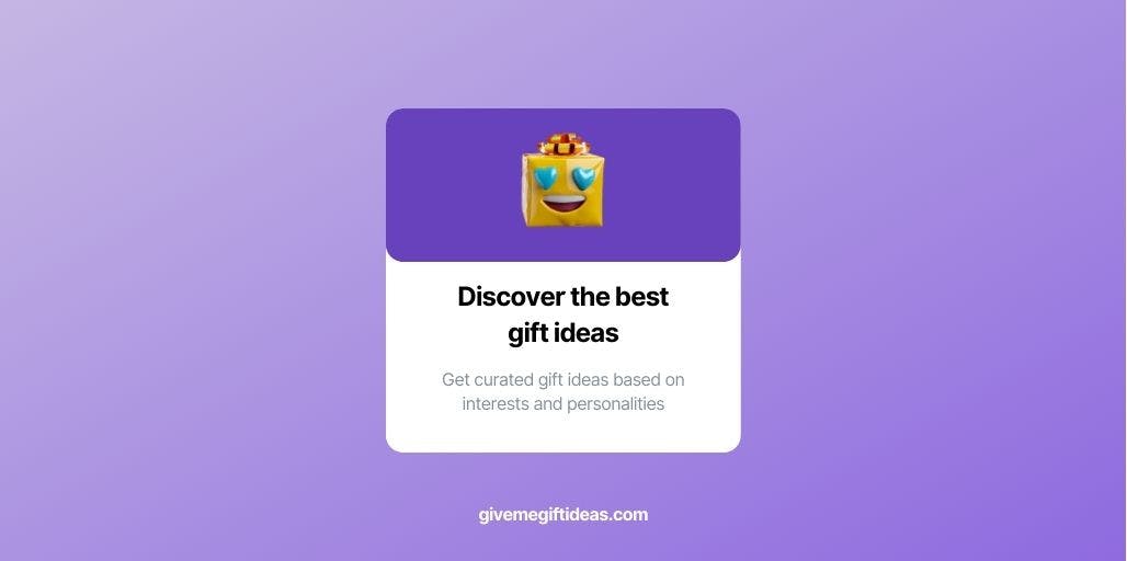Give Me a Gift Idea