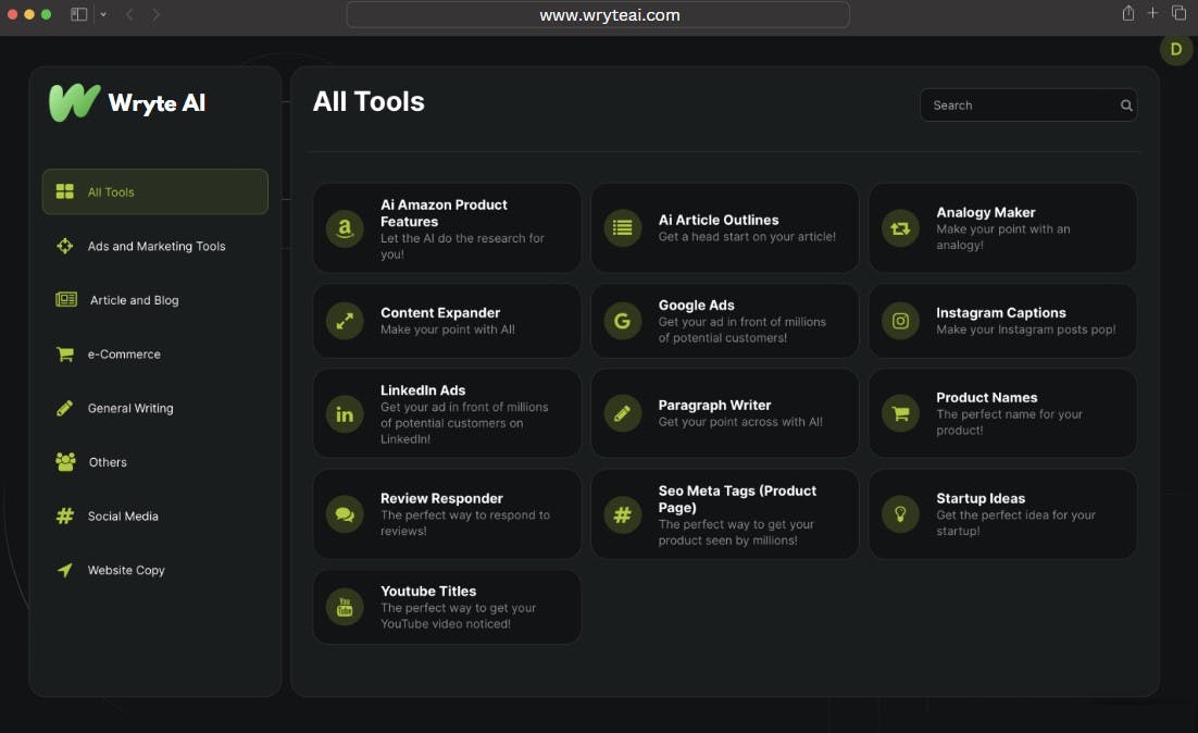 Wryte AI: Your Writing Buddy!