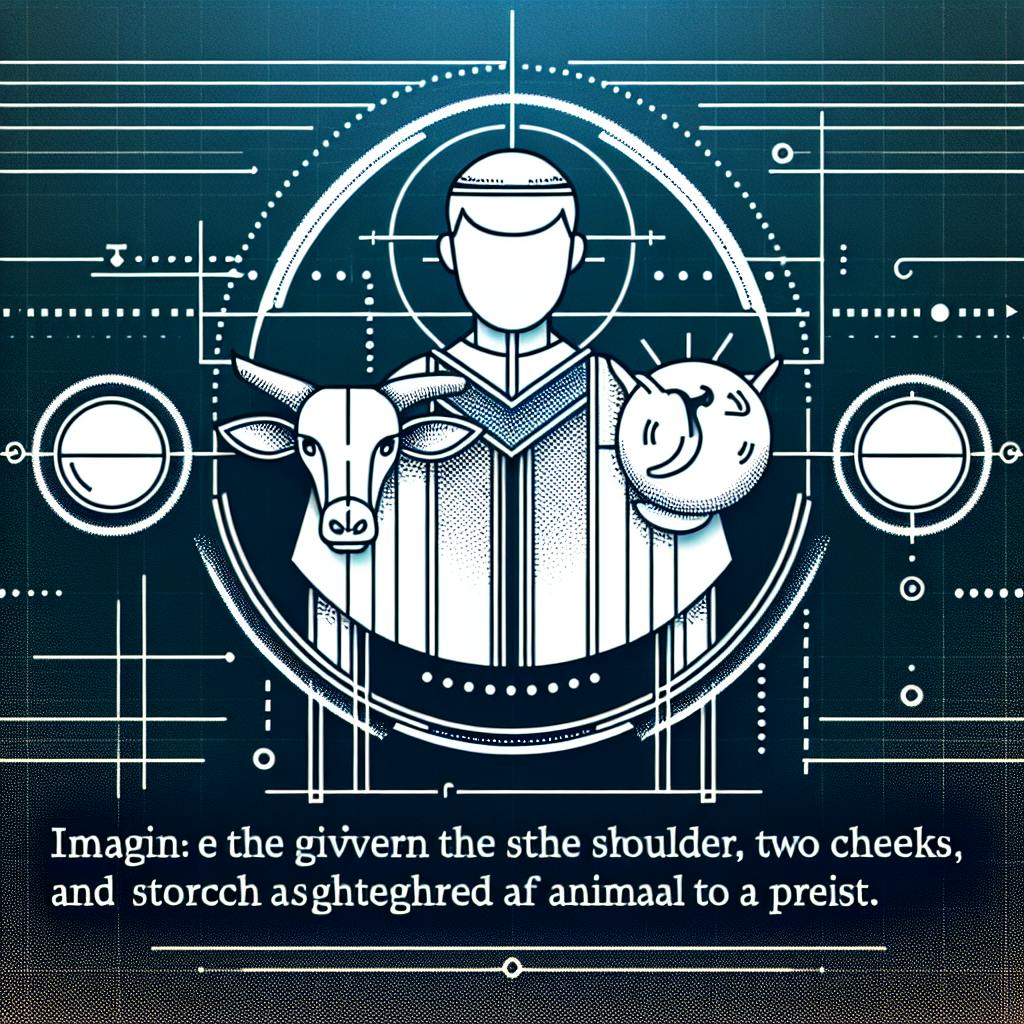 Understanding the Priestly Portions: The Shoulder, Two Cheeks, and ...