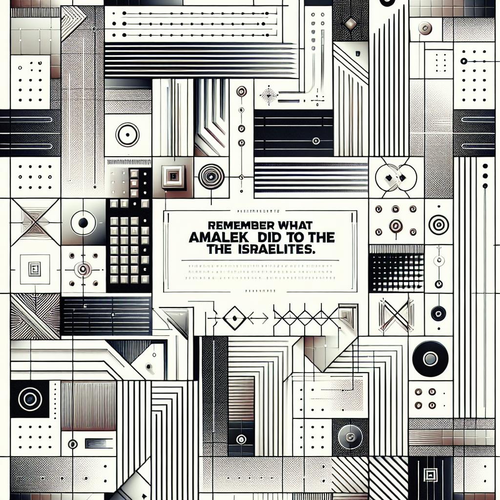 The Memory of Amalek: Lessons from a Biblical Nemesis by Digital Bible