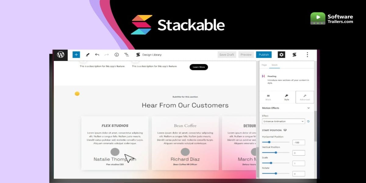 Product | Stackable